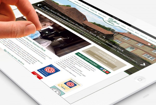 Colliers Farm B&B - Website Design for Hampshire, London & Sussex